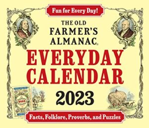 the 2023 old farmer’s almanac everyday calendar