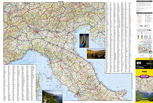 Italy Map (National Geographic Adventure Map, 3304)