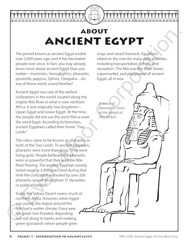 History Pockets: Ancient Egypt - Grades 4-6+