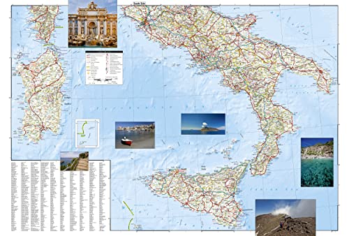 Italy Map (National Geographic Adventure Map, 3304)