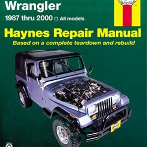 Cengage Learning Jeep Wrangler 1987 - 2011 Repair Manual