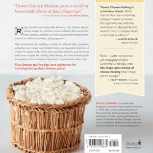 Home Cheese Making, 4th Edition: From Fresh and Soft to Firm, Blue, Goat’s Milk, and More; Recipes for 100 Favorite Cheeses