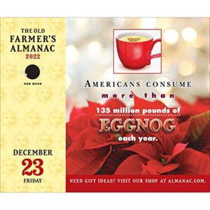 The 2022 Old Farmer's Almanac Everyday Calendar