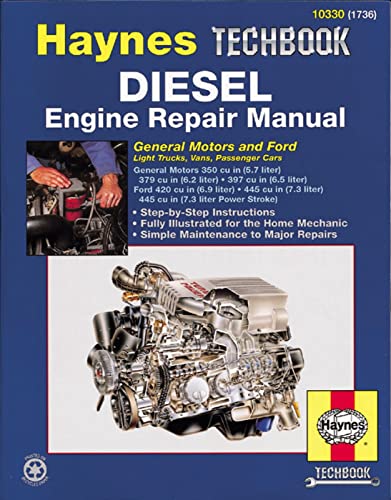 Ford & GM Diesel Engine Repair Haynes TECHBOOK (Haynes Repair Manuals)