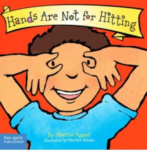 hands are not for hitting (board book) (best behavior series)