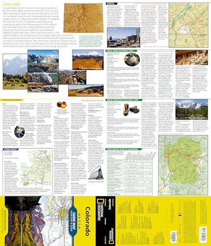 Colorado Map (National Geographic Guide Map)