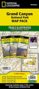 grand canyon national park [map pack bundle] (national geographic trails illustrated map)