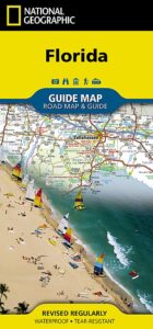 florida map (national geographic guide map)