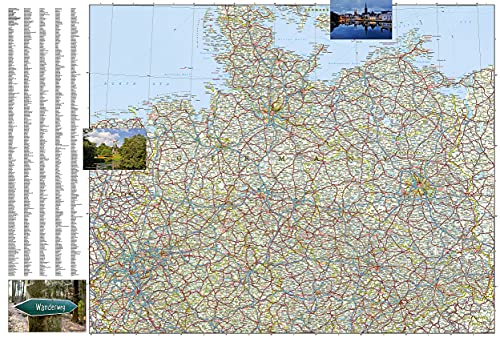 Germany Map (National Geographic Adventure Map, 3312)