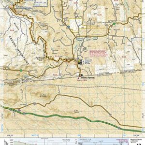 Pacific Crest Trail: San Jacinto and Laguna Mountains Map [San Gorgonio Pass to Mexico] (National Geographic Topographic Map Guide, 1012)