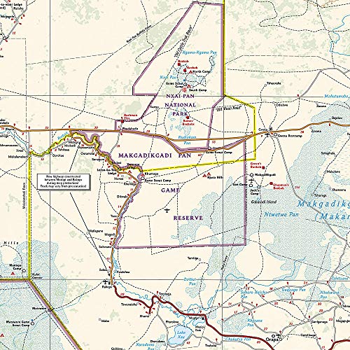 Botswana Map (National Geographic Adventure Map, 3207)