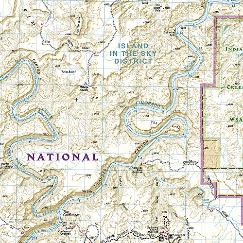 Canyonlands National Park (National Geographic Trails Illustrated Map) (National Geographic Trails Illustrated Map, 210)