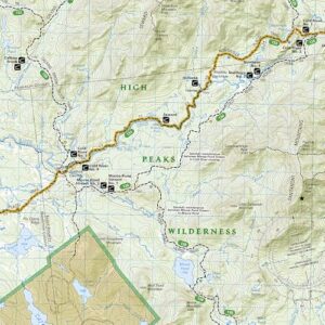 Lake Placid, High Peaks: Adirondack Park Map (National Geographic Trails Illustrated Map, 742)