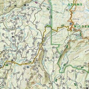 Mount St. Helens, Mount Adams Map [Gifford Pinchot National Forest] (National Geographic Trails Illustrated Map, 822)