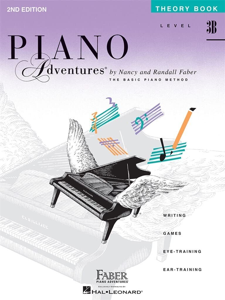 Piano Adventures - Theory Book - Level 3B