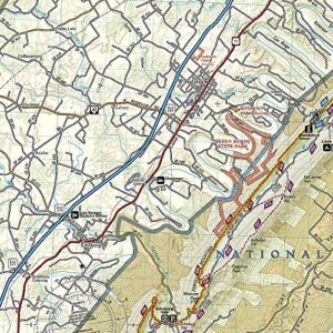 Massanutten and Great North Mountains Map [George Washington National Forest] (National Geographic Trails Illustrated Map, 792)