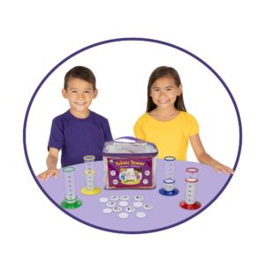 Super Duper Publications | Token Towers Reinforcement Manipulative | Educational Learning Resource for Children