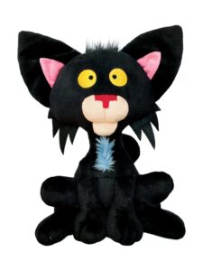 merrymakers bad kitty, 10-inch, based on the bestselling children's books by nick bruel , black, 11-inch