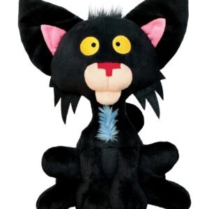 MerryMakers Bad Kitty, 10-Inch, Based on The bestselling Children's Books by Nick Bruel , Black, 11-Inch