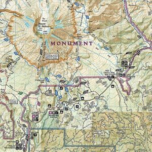 Mount St. Helens, Mount Adams Map [Gifford Pinchot National Forest] (National Geographic Trails Illustrated Map, 822)