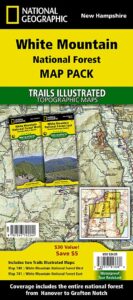 white mountain national forest [map pack bundle] (national geographic trails illustrated map)