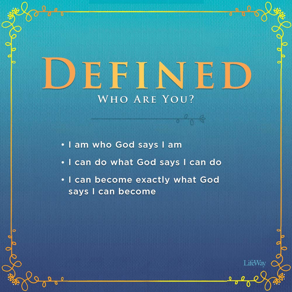 Defined - Teen Girls' Bible Study Book: Who God Says You Are (Bible Study for Teen Girls and Young Women)