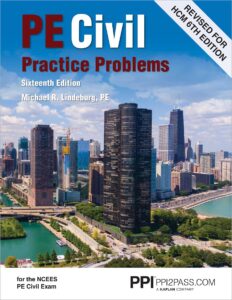 ppi pe civil practice problems, 16th edition – comprehensive practice for the ncees pe civil exam