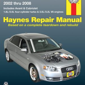 Audi A4 Sedan, Avant, & Cabriolet (2002-2008) Haynes Repair Manual