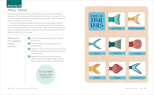 Fishing Activity Book for Kids: 50 Creative Projects to Inspire Curious Anglers (Exploring for Kids Activity Books and Journals)