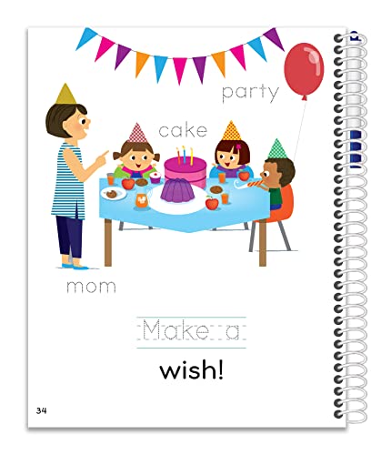 Wipe Clean Sight Words Activity Book for Kids Ages 3-5: Over 90 Words to Trace, Wipe Clean, Practice, and Learn! Includes Dry Erase Marker (Start Little Learn Big)