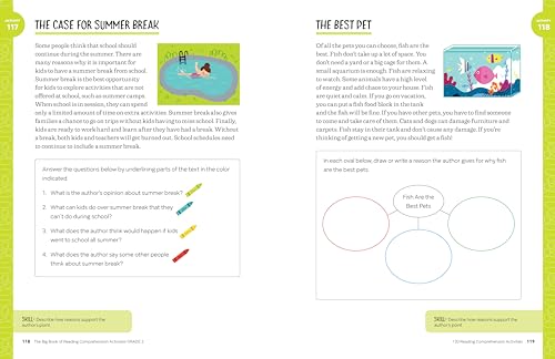 The Big Book of Reading Comprehension Activities, Grade 2: 120 Activities for After-School and Summer Reading Fun