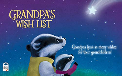 2-Pack Padded Board Books: Grandma's Wishes & Grandpa's Wish List, Ages 1-5 (Chunky Lift a Flap)