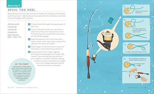 Fishing Activity Book for Kids: 50 Creative Projects to Inspire Curious Anglers (Exploring for Kids Activity Books and Journals)