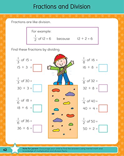 Third Grade Math Workbook Ages 8 to 9: 75+ Activities Multiplication & Division, Fractions, Area & Perimeter, Data, Math Facts, Word Problems, ... (Common Core) (English and Korean Edition)