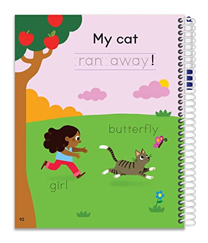 Wipe Clean Sight Words Activity Book for Kids Ages 3-5: Over 90 Words to Trace, Wipe Clean, Practice, and Learn! Includes Dry Erase Marker (Start Little Learn Big)