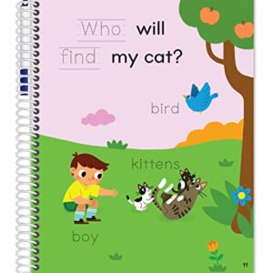 Wipe Clean Sight Words Activity Book for Kids Ages 3-5: Over 90 Words to Trace, Wipe Clean, Practice, and Learn! Includes Dry Erase Marker (Start Little Learn Big)