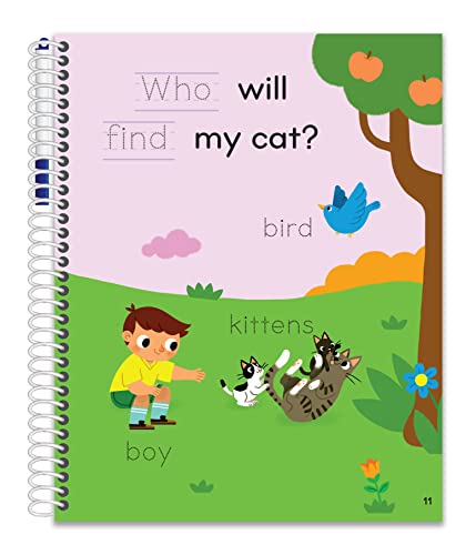 Wipe Clean Sight Words Activity Book for Kids Ages 3-5: Over 90 Words to Trace, Wipe Clean, Practice, and Learn! Includes Dry Erase Marker (Start Little Learn Big)