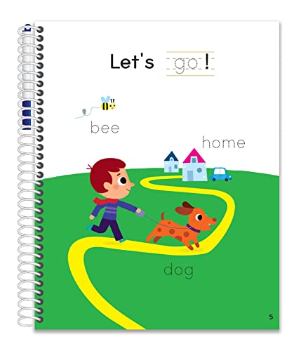 Wipe Clean Sight Words Activity Book for Kids Ages 3-5: Over 90 Words to Trace, Wipe Clean, Practice, and Learn! Includes Dry Erase Marker (Start Little Learn Big)