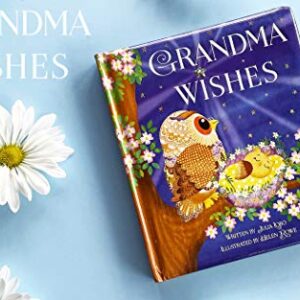 2-Pack Padded Board Books: Grandma's Wishes & Grandpa's Wish List, Ages 1-5 (Chunky Lift a Flap)