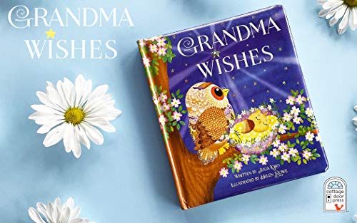 2-Pack Padded Board Books: Grandma's Wishes & Grandpa's Wish List, Ages 1-5 (Chunky Lift a Flap)