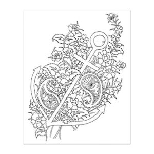 Color & Frame - By the Sea (Adult Coloring Book)