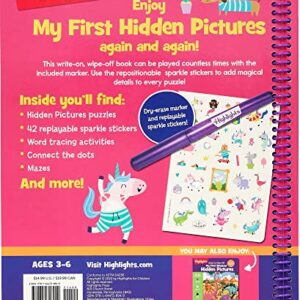 Write-On Wipe-Off My First Unicorn Hidden Pictures (Write-On Wipe-Off My First Activity Books)