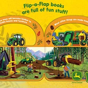 John Deere Kids Machines at Work: Explore Tractors, Vehicles, & Tools Around the Farm - Children's Lift-A-Flap Board Book (John Deere Kids; Flip-a-Flap Children's Interactive Take-Along Board Books)