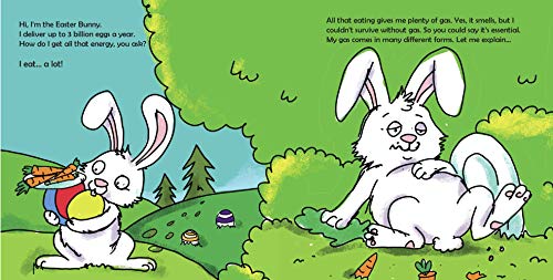 Book of Bunny Farts: A Cute and Funny Read Aloud Easter Picture Book For Kids and Adults, Perfect Easter Basket Gift for Boys and Girls (Farting Adventures)