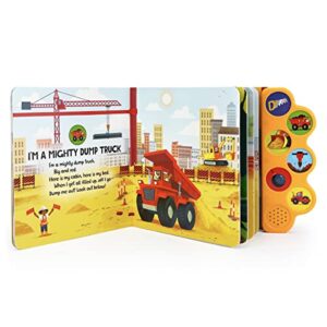 Let's Sing Construction Songs 6-Button Children's Song Board Book