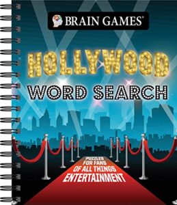 brain games - hollywood word search