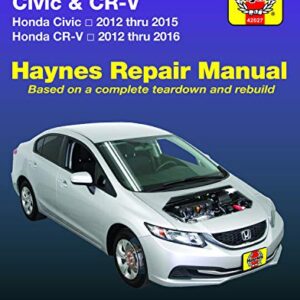 Honda Civic (12-15) & CR-V (12-16) Haynes Manual