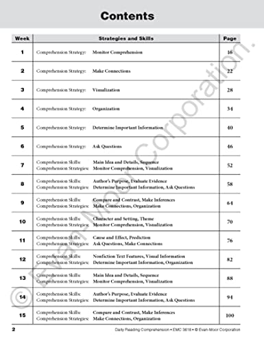 Evan-Moor Daily Reading Comprehension, Grade 8 - Homeschooling & Classroom Resource Workbook, Reproducible Worksheets, Teaching Edition, Fiction and Nonfiction, Lesson Plans, Test Prep