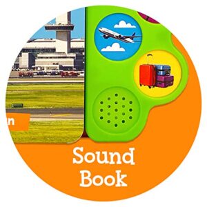 Crash! Stomp! Roar! Let's Listen To Dinosaurs! 10-Button Sound Book, Gifts For Little Dino Lovers