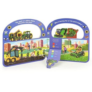 John Deere Kids Machines at Work: Explore Tractors, Vehicles, & Tools Around the Farm - Children's Lift-A-Flap Board Book (John Deere Kids; Flip-a-Flap Children's Interactive Take-Along Board Books)